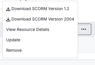 Download a SCORM file