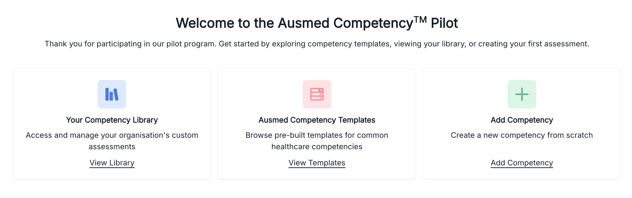 How to access your Competency Dashboard