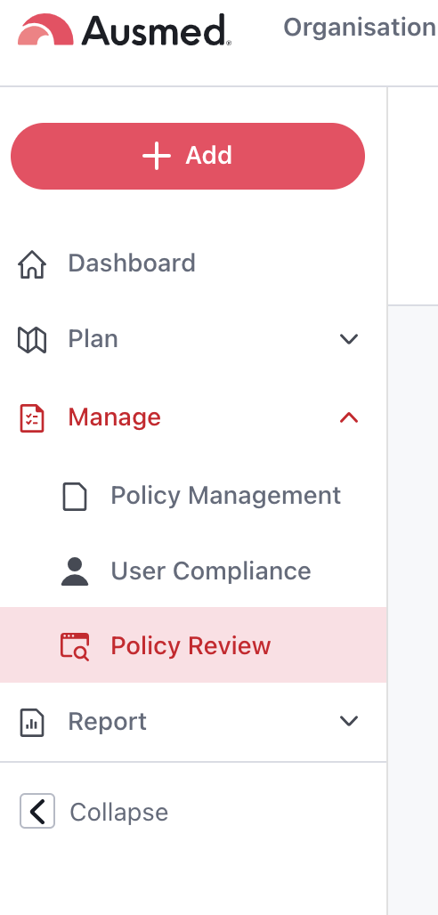 Understanding your Policy Review Table