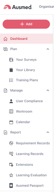 Understand the new LMS layout