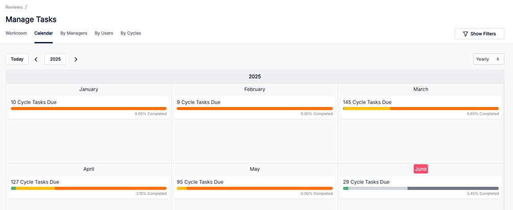 How to view and manage Tasks